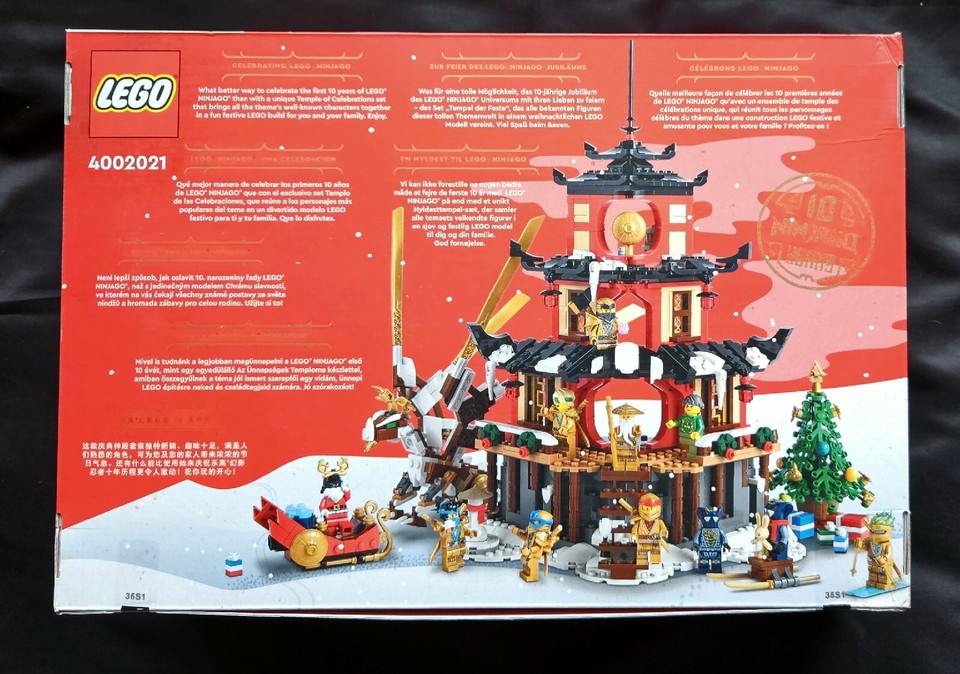 LEGO NINJAGO: The Temple of Celebrations (4002021) | eBay