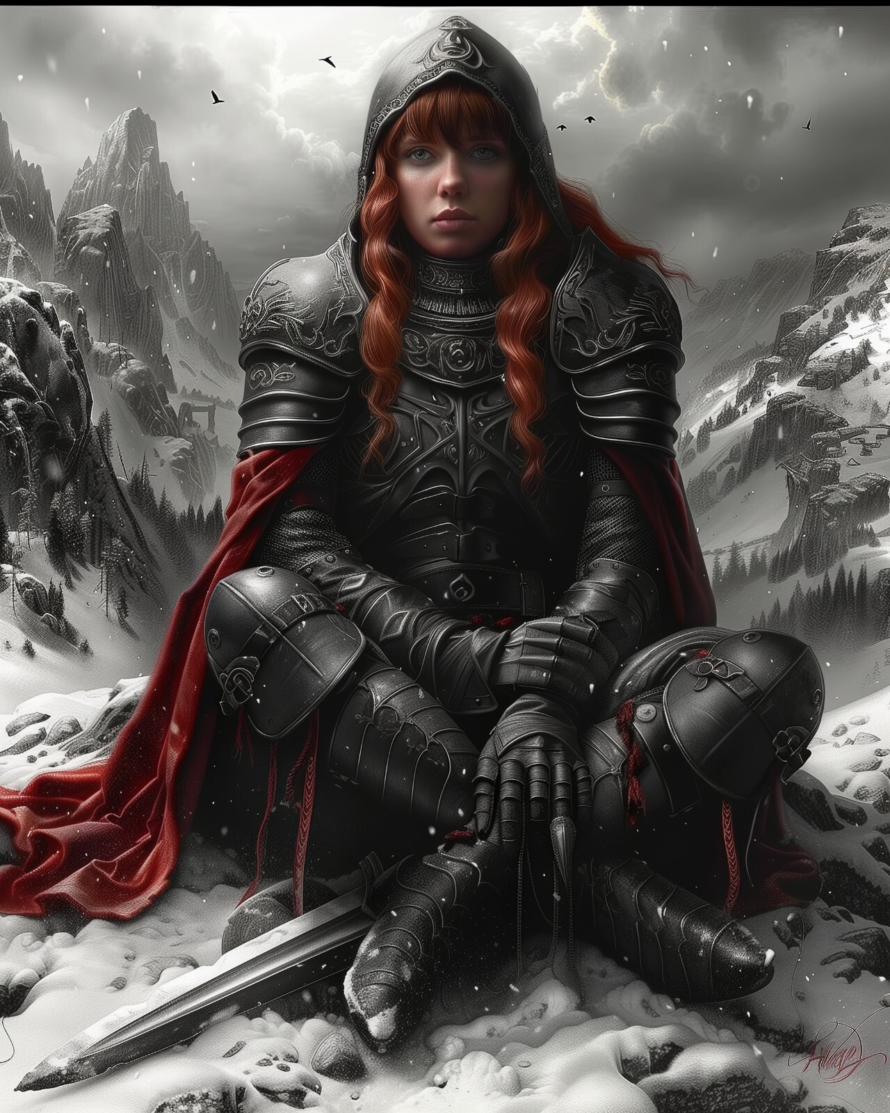 Fierce and Fabulous: Femme Fatale Art in 8x10 Prints 23536459 | eBay