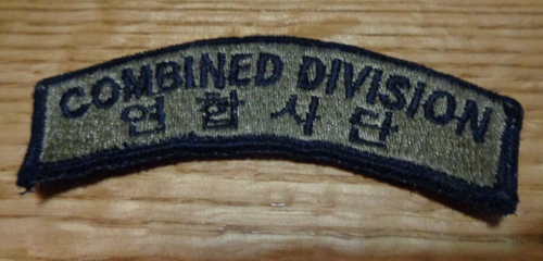 US Army 2nd Infantry Combined Division Korea rocker Multicam OCP w ...