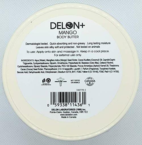 DELON Intense Moisturizing Body Butter, 6.9 Oz Assorted Scents , Sizes ...