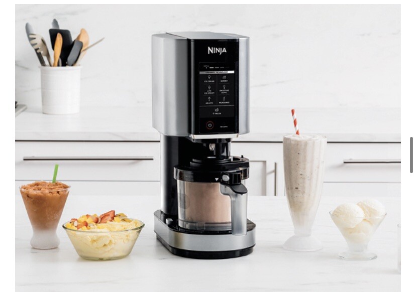 Ninja NC301 CREAMi Ice Cream Maker 7 One-Touch Programs 16oz Pints ...