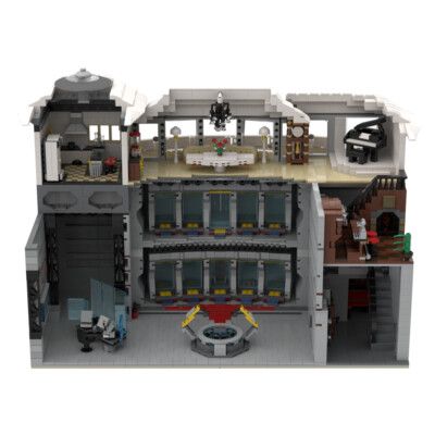 Hall of Armor / Base from Movie Building Toys Set 5021 Pieces MOC Build ...