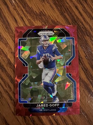 Jared Goff St. Louis Rams #148 🔥 Panini Prizm RED CRACKED ICE | eBay