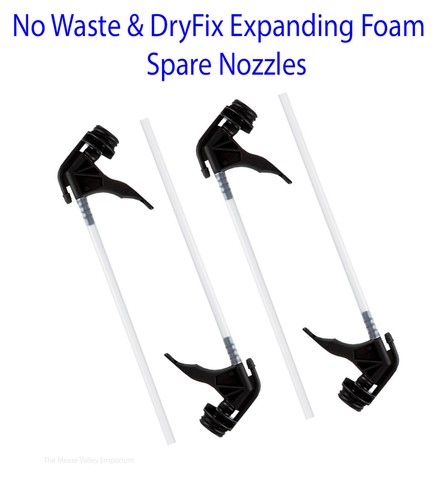 Everbuild No Waste Dryfix & Exact Gap Spare Expanding Foam Nozzle ...