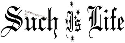 NED KELLY SUCH IS LIFE STICKER SOUTHERN CROSS SML BLK | eBay Australia