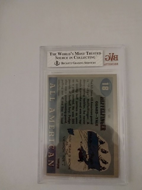 1955 Topps All American - #18 Pudge Heffelfinger (RC) for sale online ...