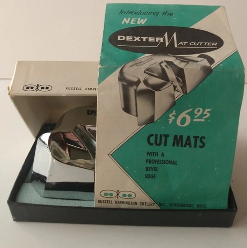 VTG Dexter Hand Held Mat Cutter Tool 1 Blade Original Box USA ...