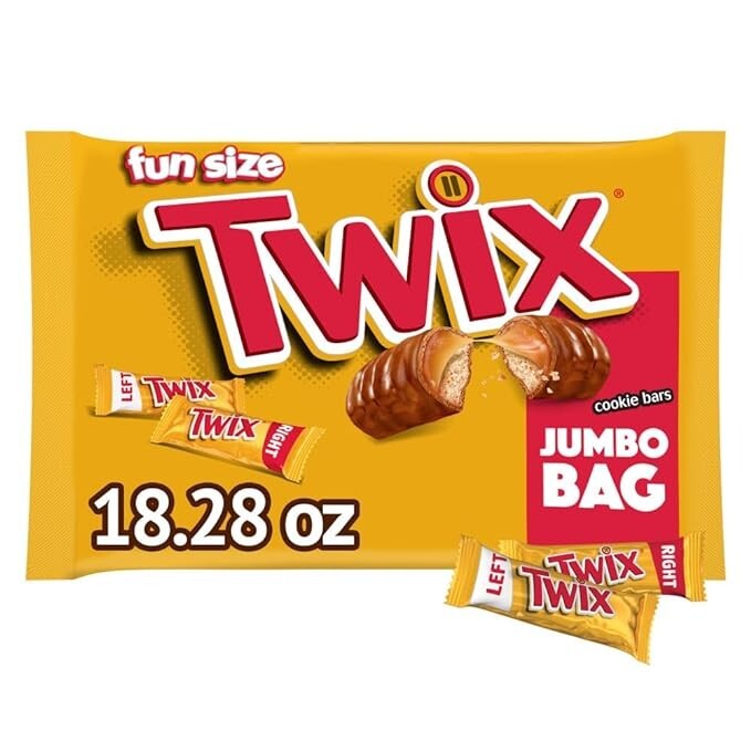 Twix Bar Types And Shapes Chart - Infoupdate.org