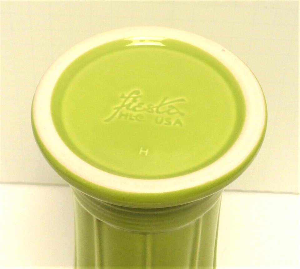 FIESTA CHARTREUSE MEDIUM VASE 9.5 in. w/Factory Box: 1998 New Original ...
