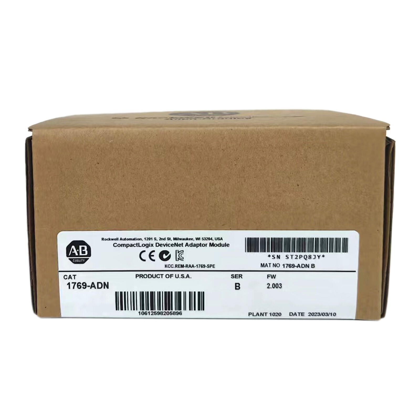 1769-ADN DeviceNet Adapter 1769ADN Sealed in Box | eBay