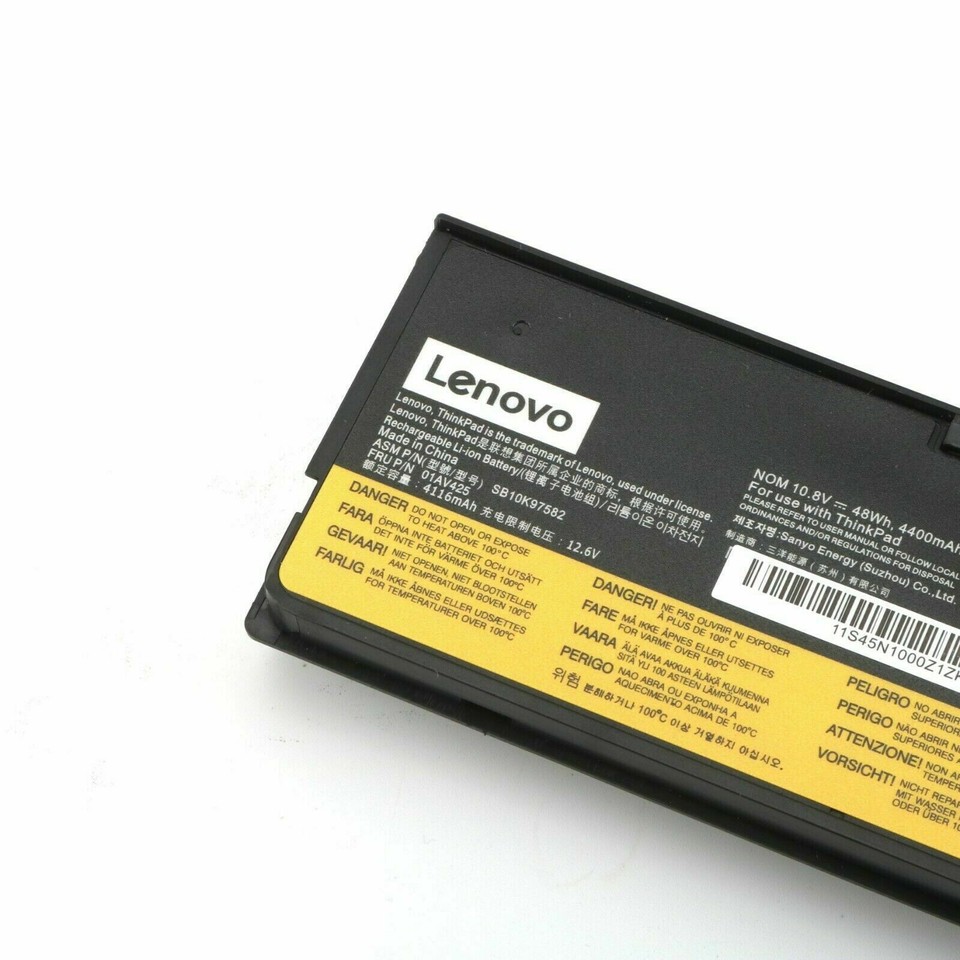 Genuine 48Wh 6-Cell T470 Battery For Lenovo Thinkpad T480 T570 01AV491 ...
