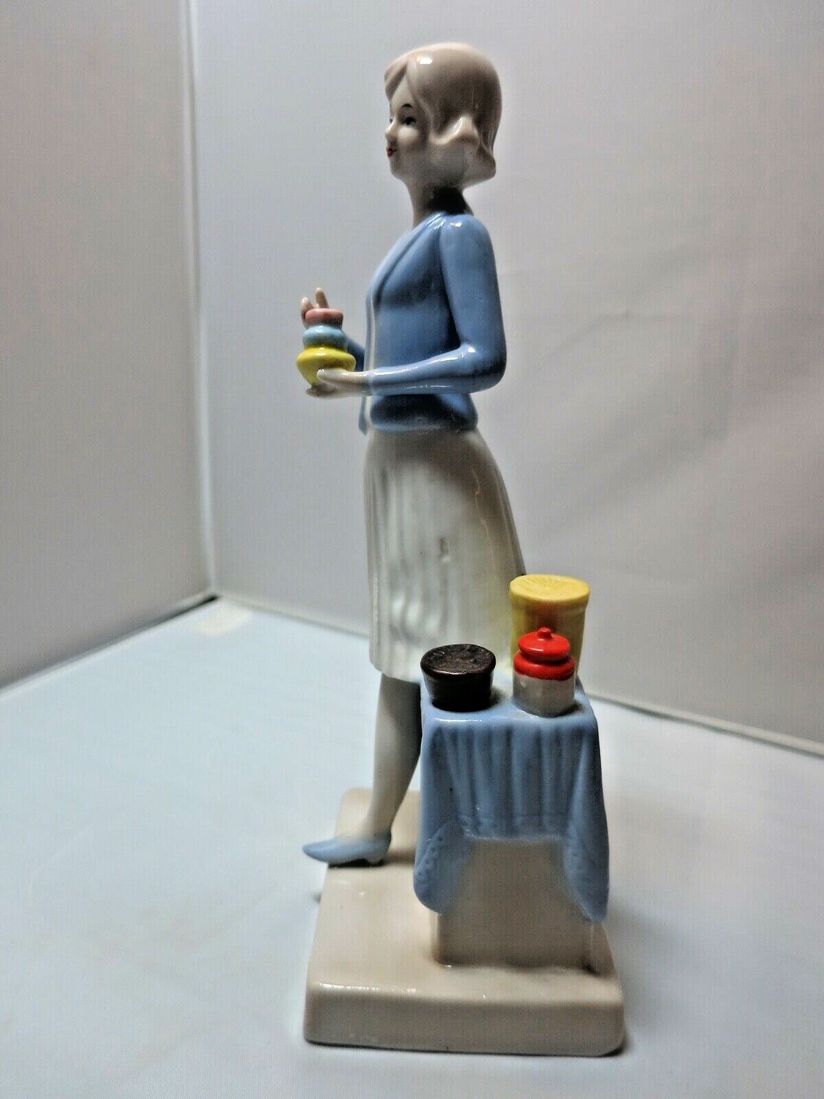 Vintage Tupperware Lady Figurine Special Edition Series 1 Porcelain ...