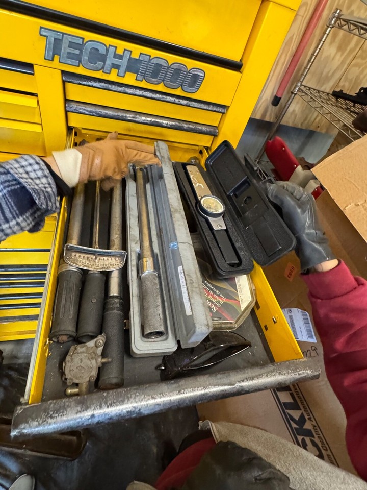 MAC Tools Tech 1000 Tool Box and Tools Included | eBay