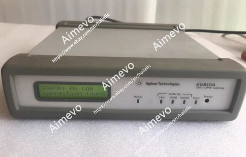 Used Good Agilent Keysight HP E5810A LAN/GPIB free shipping | eBay