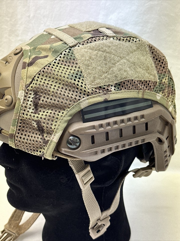 Revision Tactical High Cut Helmet Cover Crye Multicam Fits M-L Ops Core ...