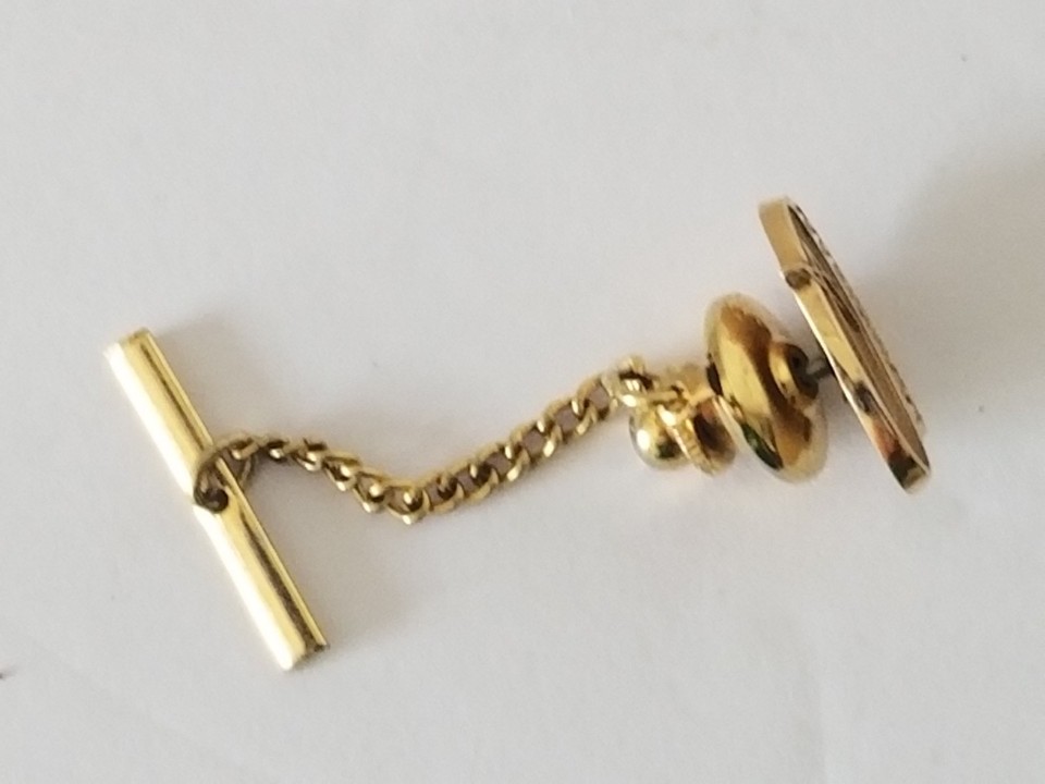 Vintage 14K Gold & Diamond Lockheed Martin Year Employee Service Award ...