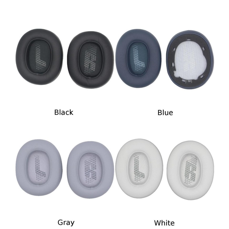 2PCS Soft Protein Leather Earmuffs for JBL For Live 770NC Ear Pad ...