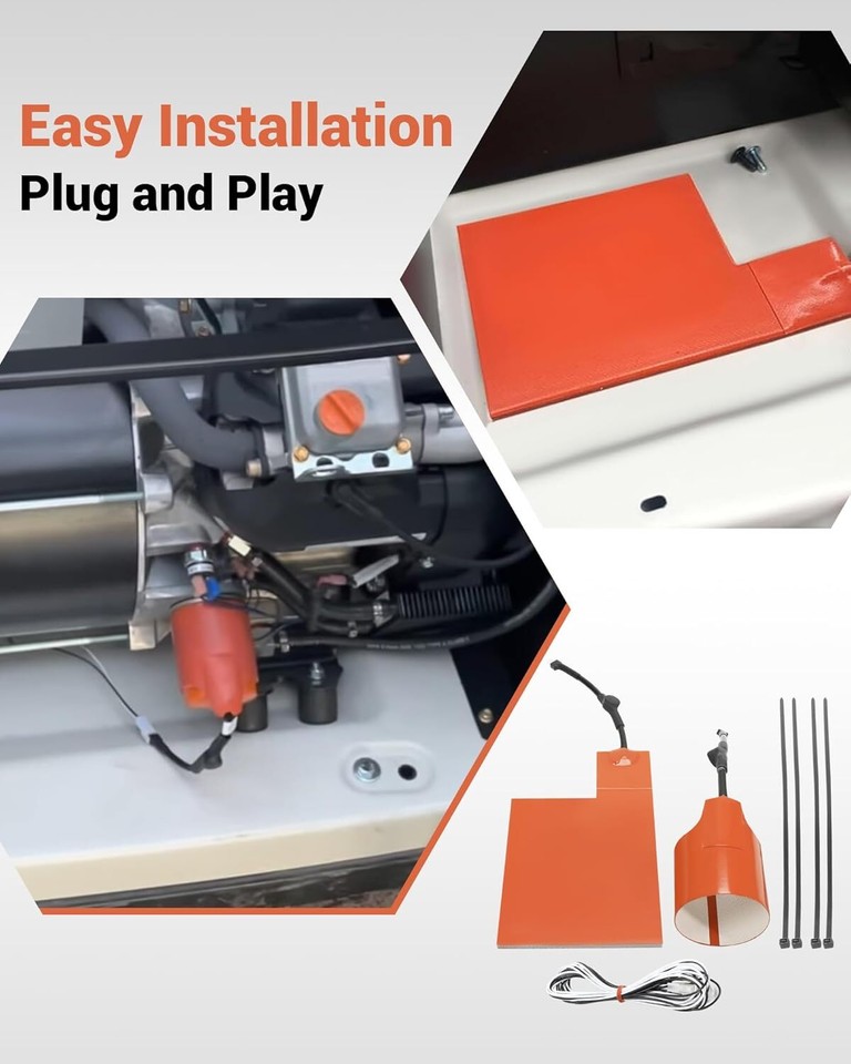 Cold Weather Kit for Generac, Oil Heater Kit & Battery Heater Pad | eBay