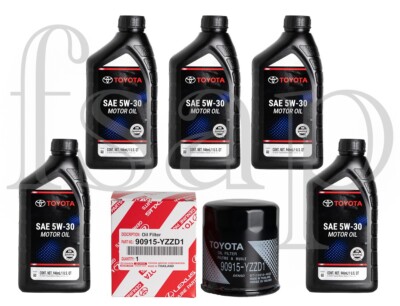 Toyota Oil Change Kit for 1996 Toyota 4Runner 2.7L L4 oil filter 90915 ...