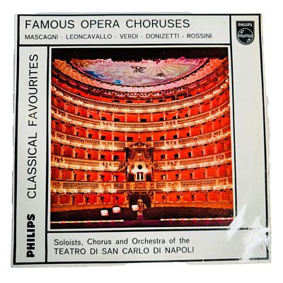Philips - Classical Favourites - Famous Opera Choruses Vinyl Record LP ...