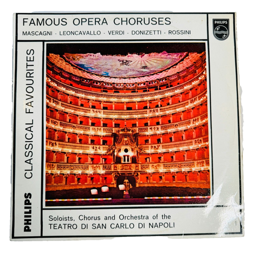 Philips - Classical Favourites - Famous Opera Choruses Vinyl Record LP ...