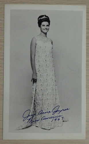 Autogramm Miss America 1967 Jane Anne Jayroe (86084) | eBay