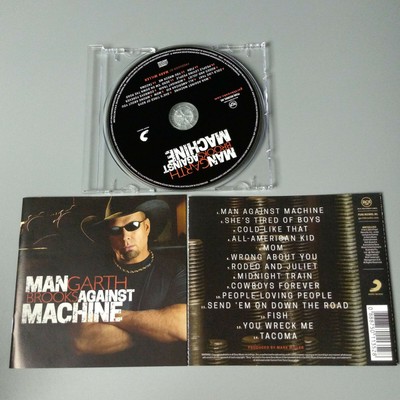 Garth Brooks - Man Against Machine 2014 AUSTRALIA CD MINT #1302 ...