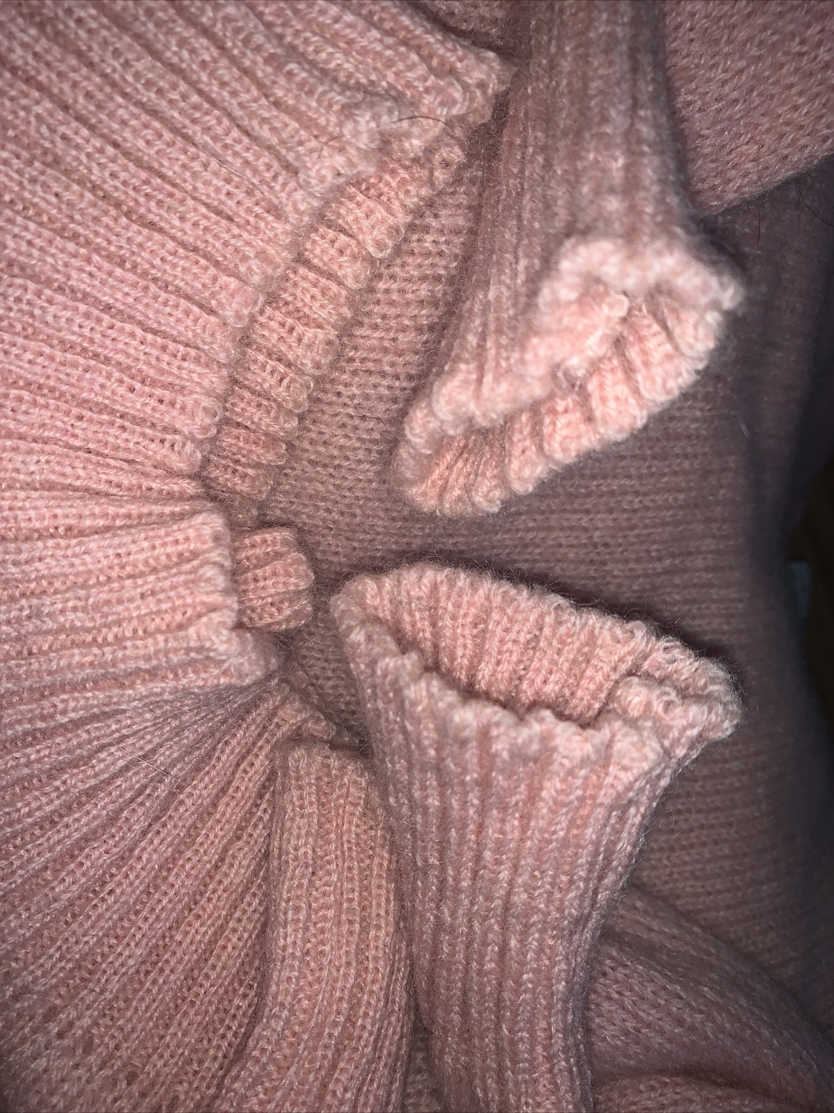 Vintage Billy Kelly Shetland wool Clubhouse pink sweater size large ...