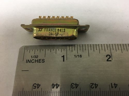 CANNON DA15P Connector/Connectors Solder 15-PIN | eBay