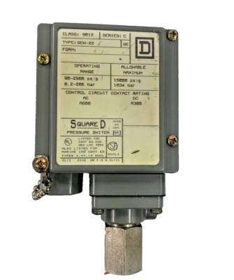 Pressure - Square D Class 9012
