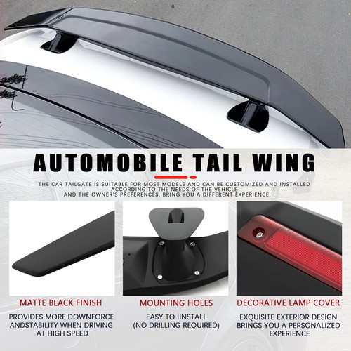 For Pontiac Solstice GT 06-09 47" Rear Trunk Wing Spoiler Lip Matte ...