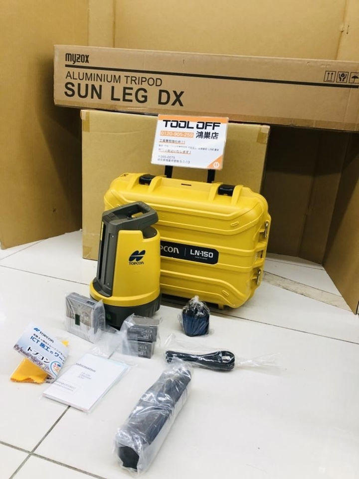 Brand New Topcon LN-150 Total Station Layout Navigator Laser With SDX-YL | eBay