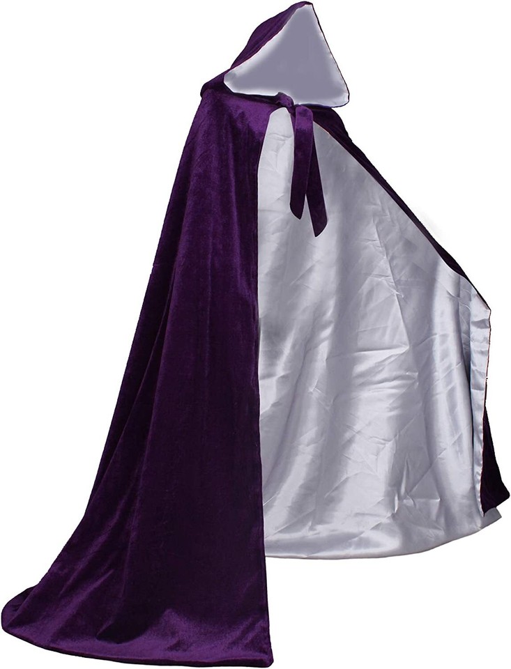 Velvet Renaissance Medieval Cape lined with satin | eBay