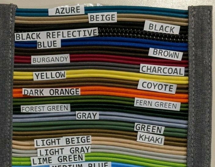 1/8" Bungee Shock Cord Many Colors Cut by the Foot , Nice Quality ...