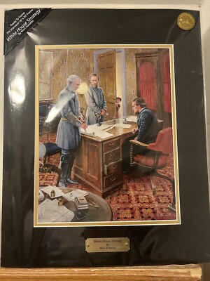 "White House Strategy" Mort Kunstler Civil War | eBay