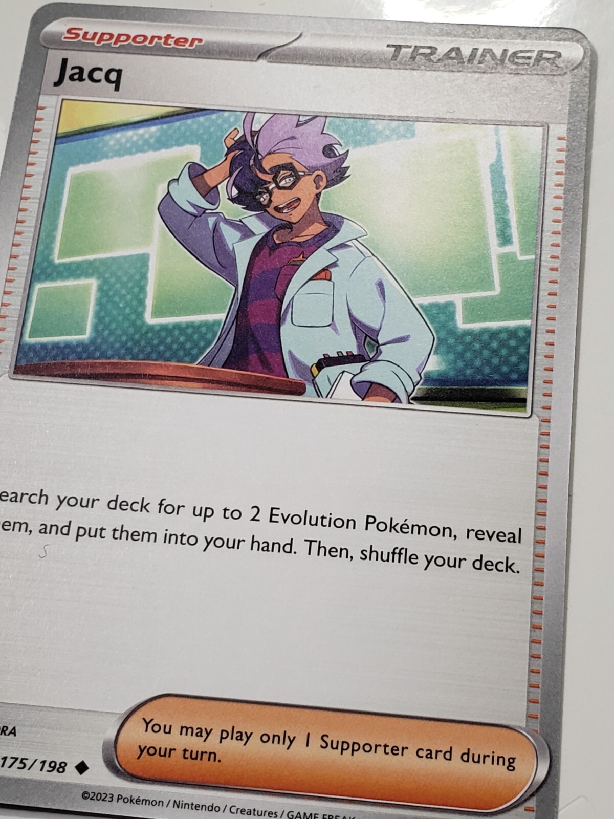 Jacq 175/198 - B1G1F - NM - Scarlet Violet Pokemon Card - $2 Combined ...