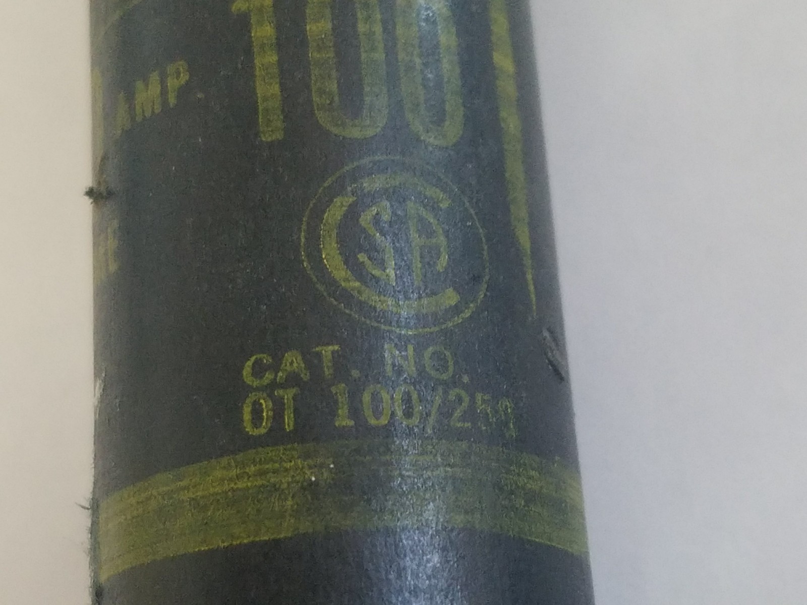 CEFCO OT100/250 ONE TIME FUSE 100A 250V COMMERCIAL ENC FUES | eBay