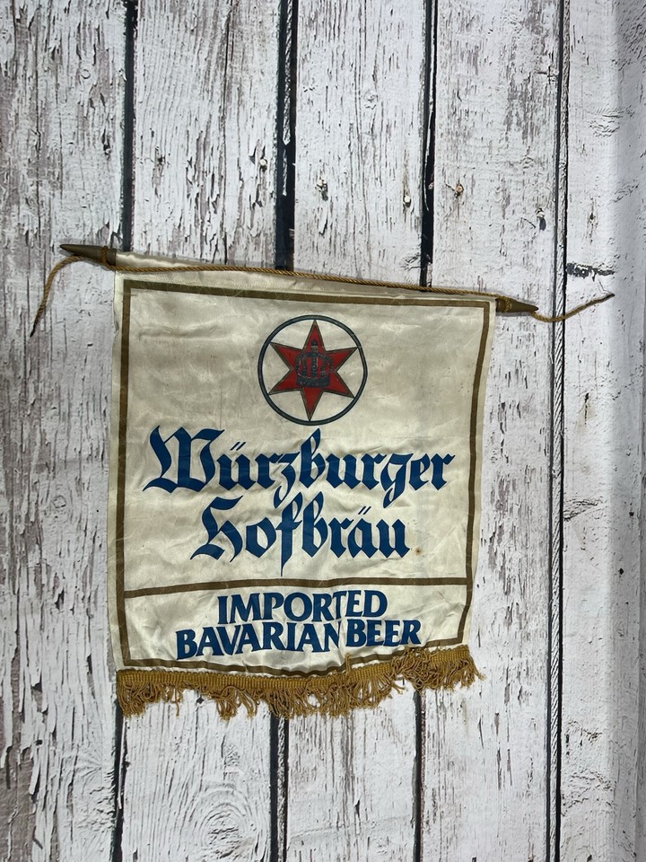 VTG Wurzburger Hofbrau Imported Bavarian Beer Hanging Advertising ...