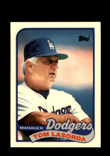 1989 Topps Tiffany #254 Tommy Lasorda Los Angeles Dodgers NM | eBay