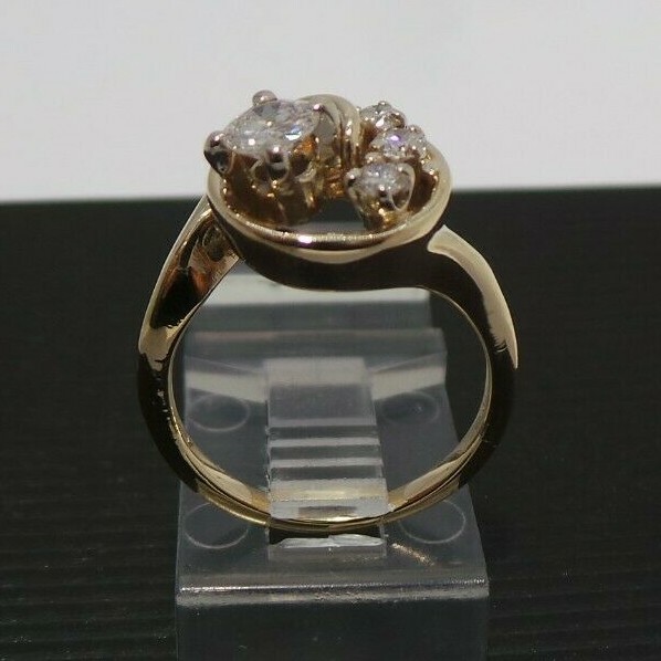 ESTATE 14K YG LADIES DIAMOND RING .50 tcw SZ 5 G118175-2 4.34 grams | eBay