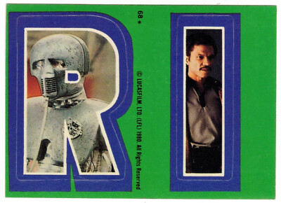 1980 Topps Empire Strikes Back S. 3 Sticker # 68 R & I Lando (ex-mt) | eBay