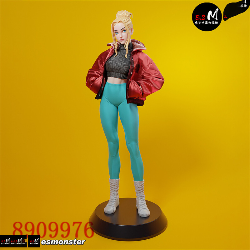 Modern Girl 3D Printing Figure Unpainted Model Sculpture GK Blank Kit ...