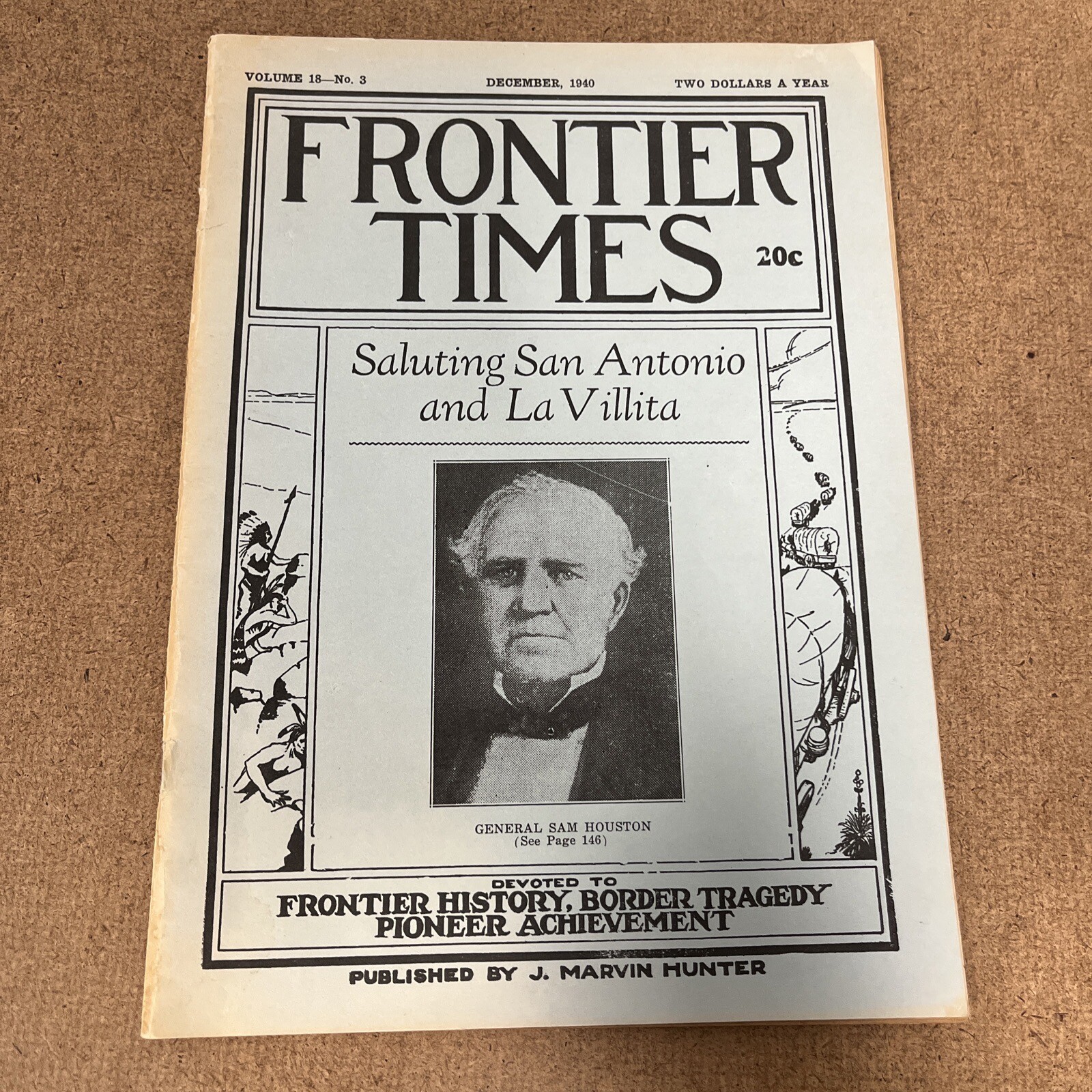Frontier Times Magazine 1st Series Vol. 18 #3 1940 | eBay