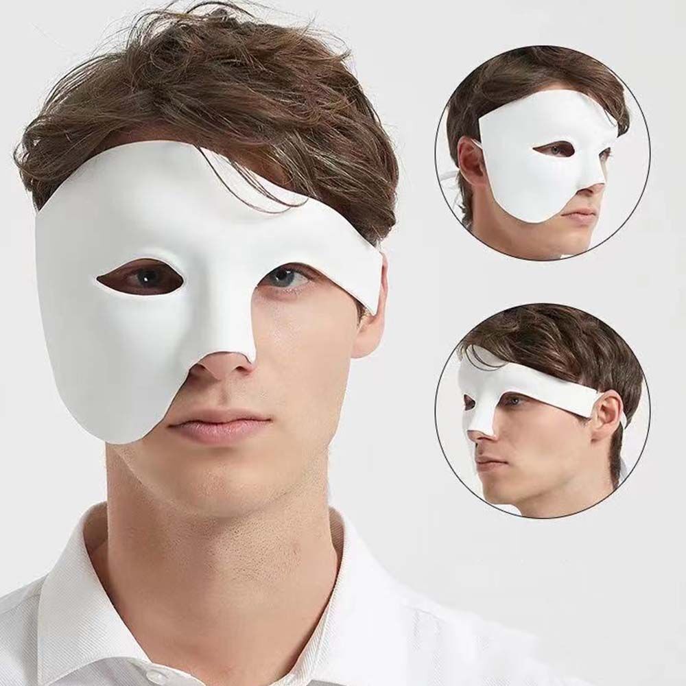 Phantom Masquerade Cosplay Decoration Mask Half Face Men/Women Party ...
