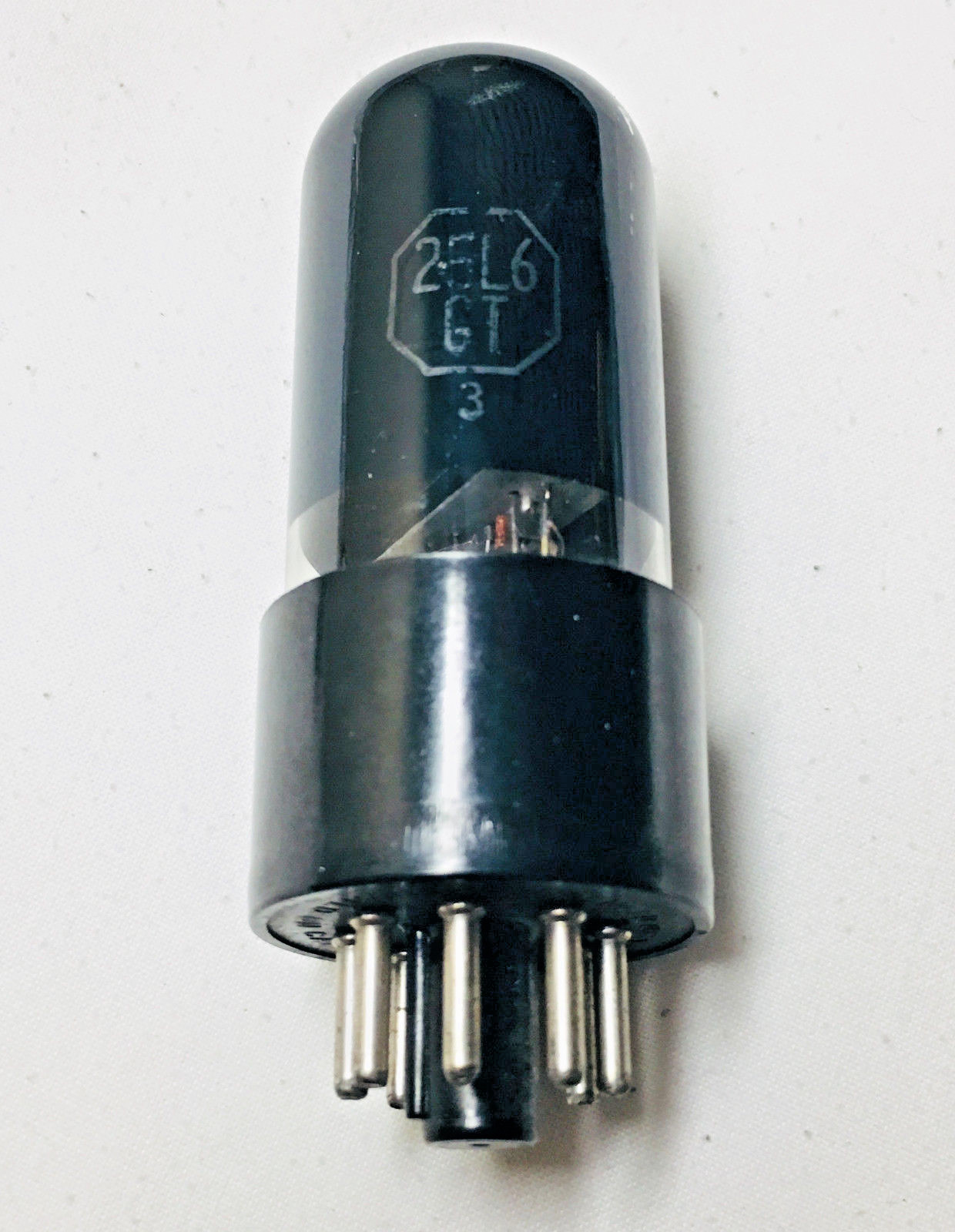 Tungsol Motorola 25L6 Vacuum Tube Black Glass | eBay