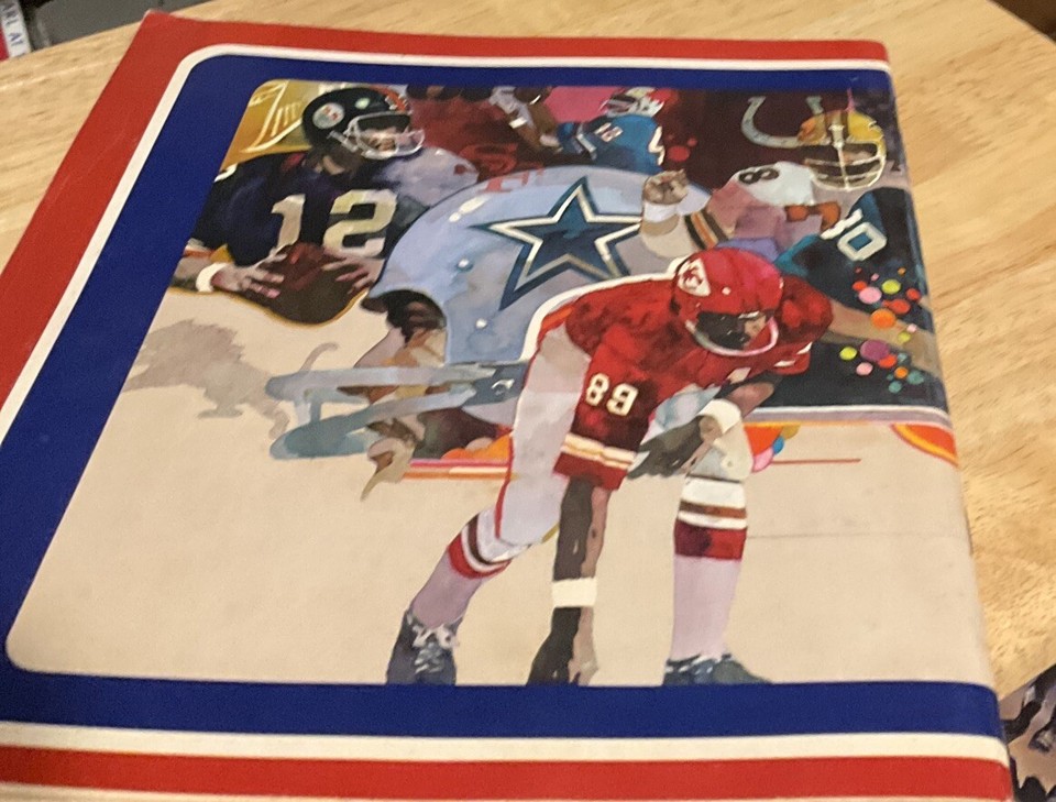 1972 Sunoco NFL Action 56 page Stamp Album with 144 Stamps | eBay