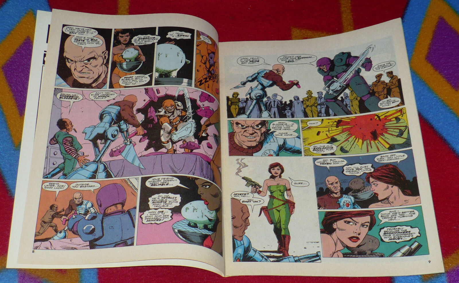 Eclipse Comics ~ Laser Eraser & Pressbutton # 1 ( Nov 1985) First Print ...