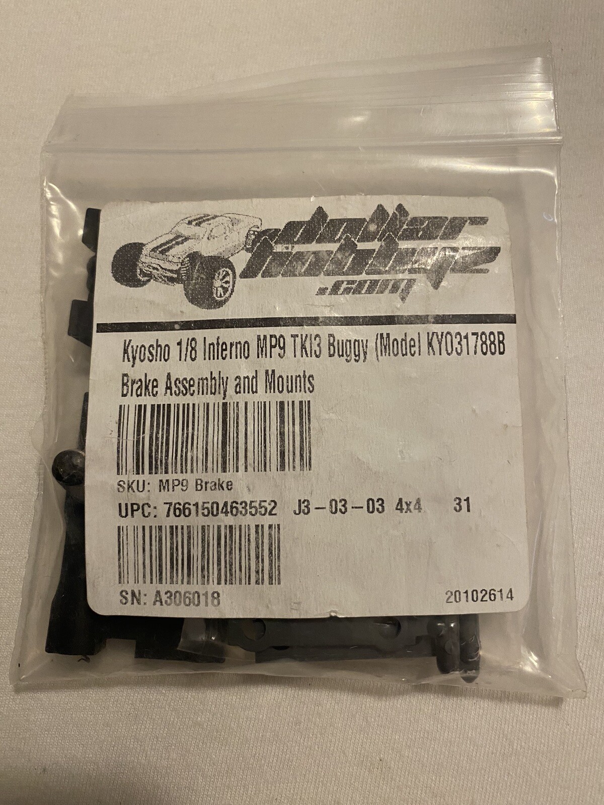 Kyosho 1/8 Inferno MP9 TK13 Buggy Brake Assembly And Mounts (used) | eBay