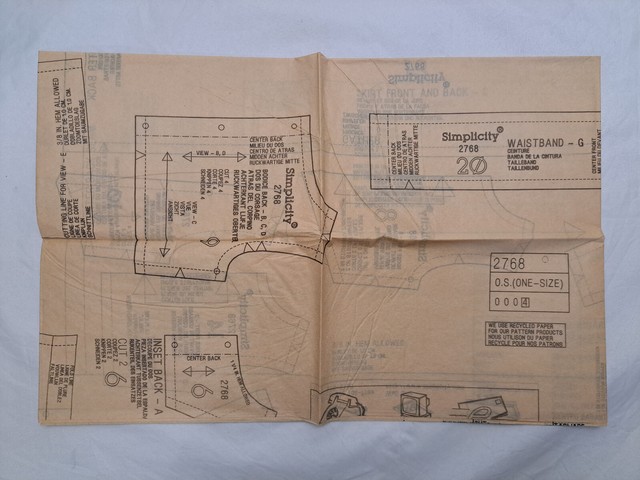 Vtg Simplicity Pattern 2768 Carpatina Doll Clothes 18" for sale online ...