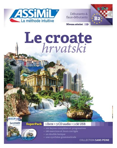 Le Croate sans peine package (3cds/livre/1 Clé USB) ASSIMIL french ...